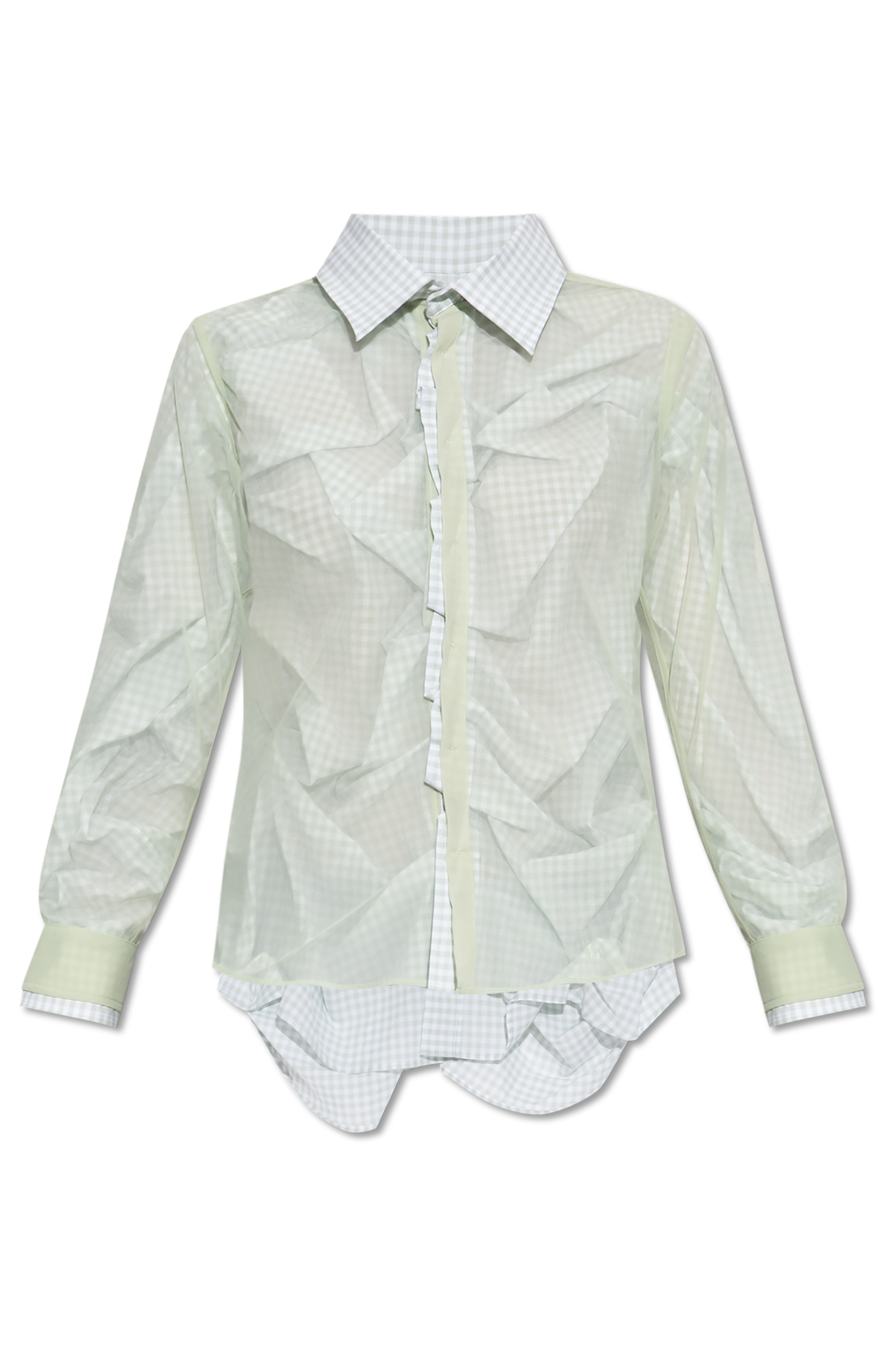 Maison Margiela Plaid pattern shirt | Women's Clothing | Vitkac Maison Margiela Plaid pattern shirt | Women's Clothing | Vitkac
